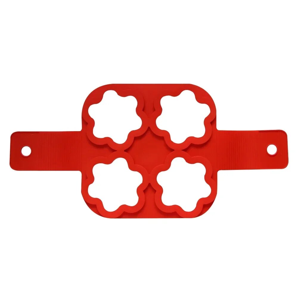 Форма для яиц Yozora 4 отверстия силиконовая 4 Holes-Flower