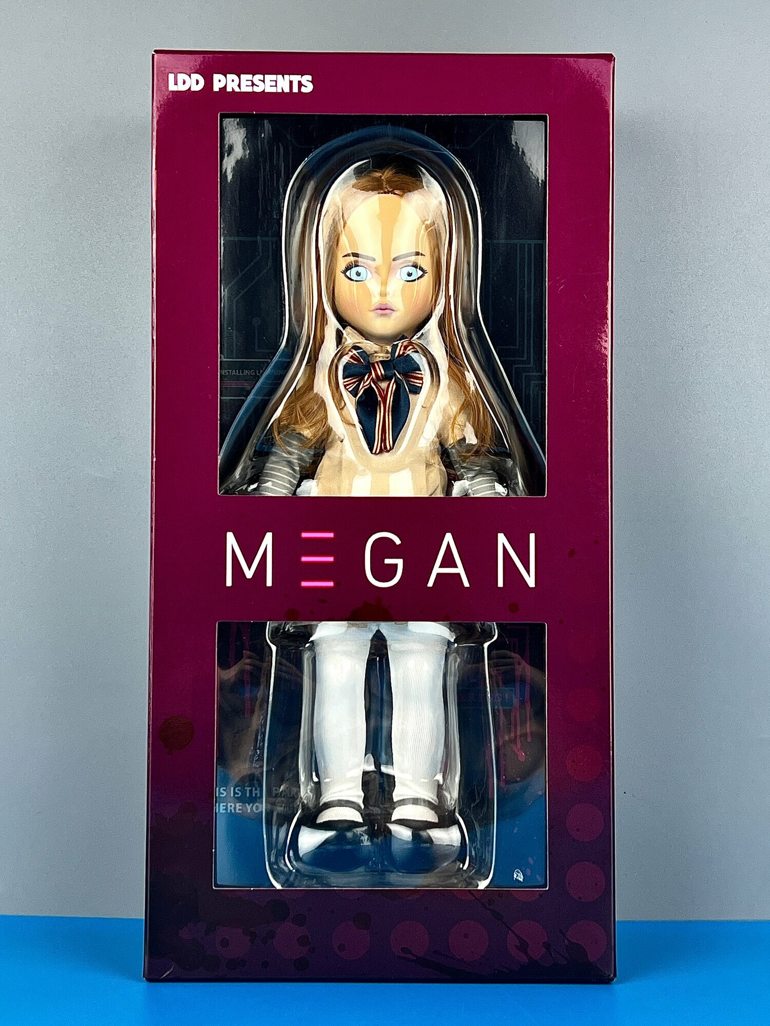 Фигурка M3GAN, MEGAN / Mezco Toyz, Living Dead Dolls, LDD / М3ГАН, меган, Живые мертвые куклы, Коллекционная, 26 см.