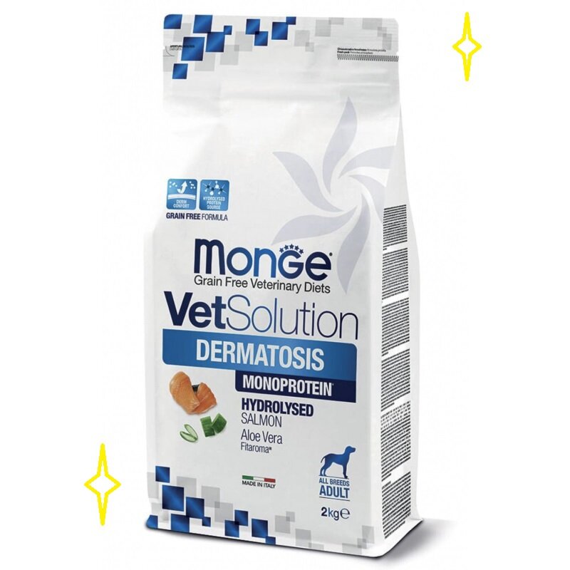 Сухой корм для собак VetSolution Dog Dermatosis -1 шт. х 2 кг