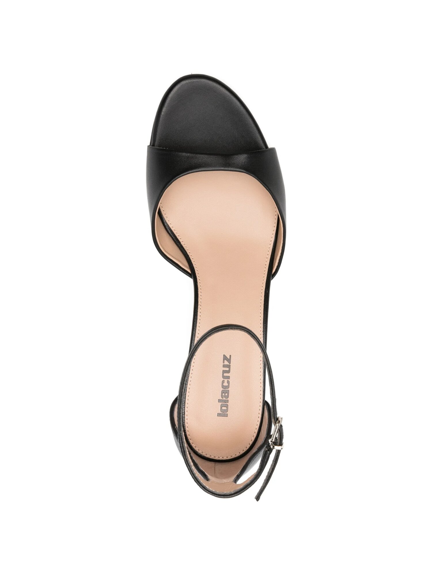Босоножки Lola Cruz Ankle-strap sandals, размер 36, black/black — фото 1