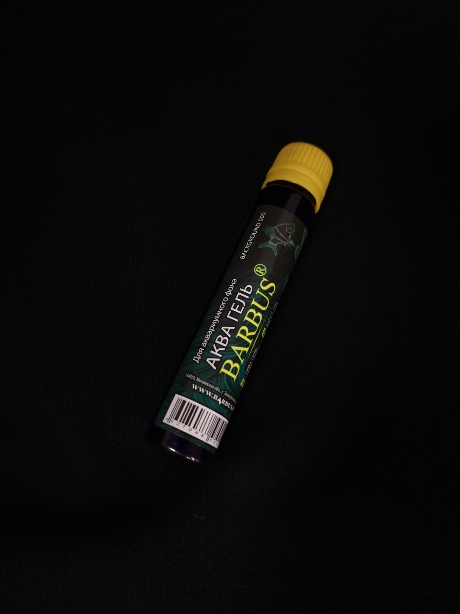 Аква гель Barbus (фиксатор фона) для задней стенки аквариума, 26 мл, прозрачный