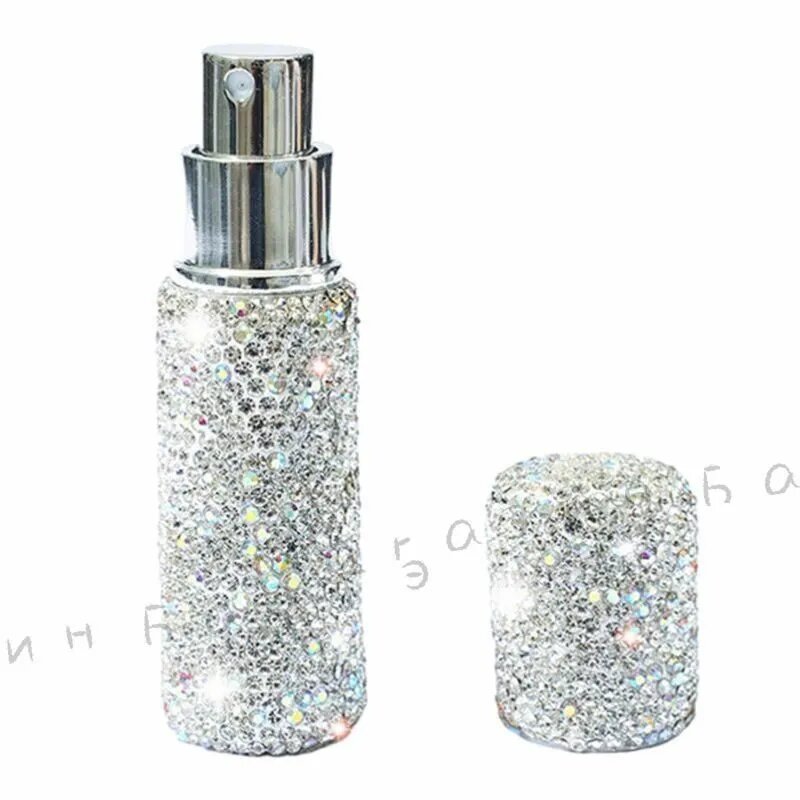 10 мл Портативный Стеклянный Перезаправляемый Флакон для Духов с Помпой и Атомайзером