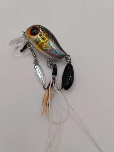 Воблер крэнк Jackall Micro Tappy, 54 мм, 4,8 г, плавающий микро-крэнк, заглубление 0-0,1 м