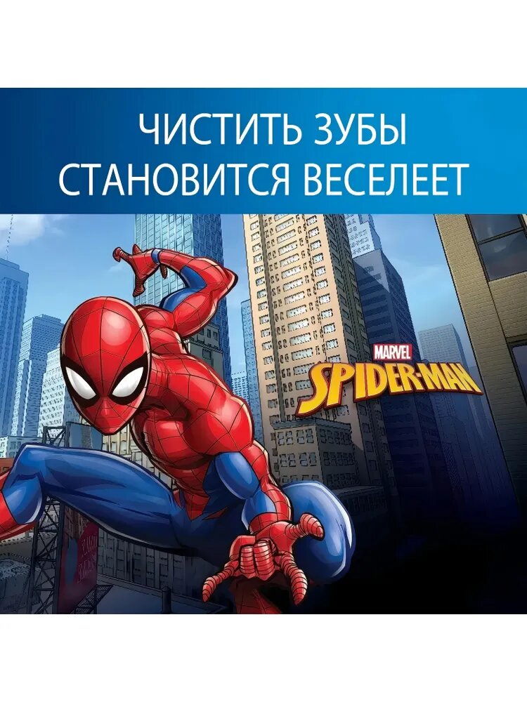 Сменные насадки для детской электрической зубной щетки Oral B EB10-4 Spider Man, 4 шт.