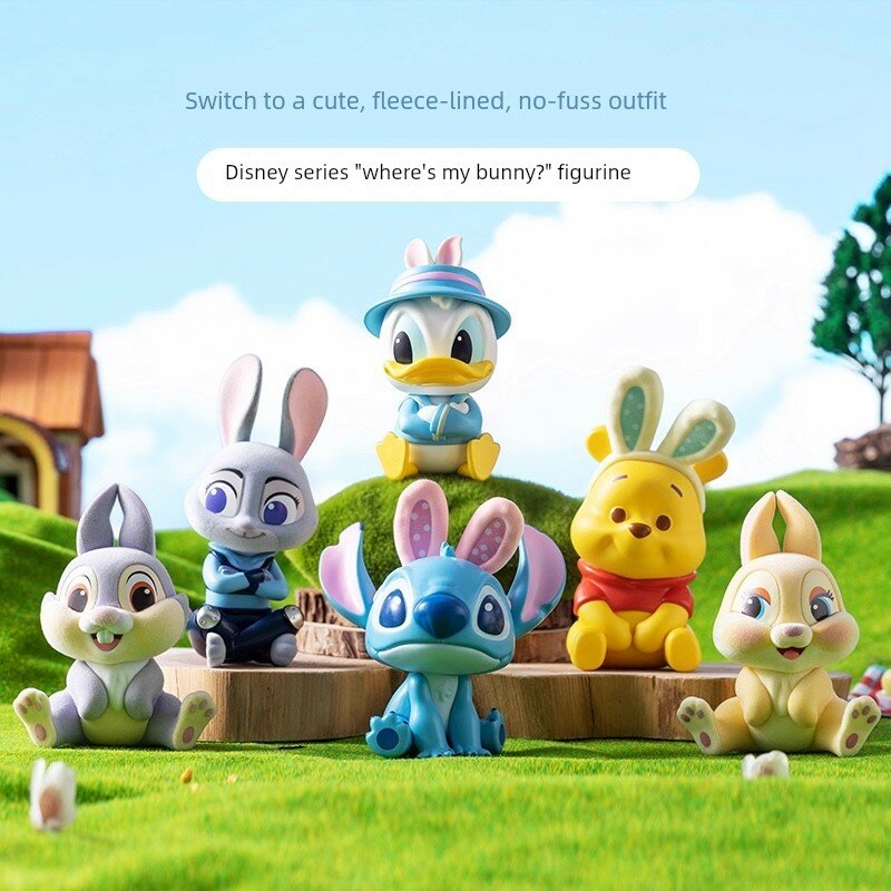 Слепой бокс Disney «Где ты, кролик?» коллекционная игрушка, 1 шт. случайный стиль, мини-фигурка для детей и взрослых