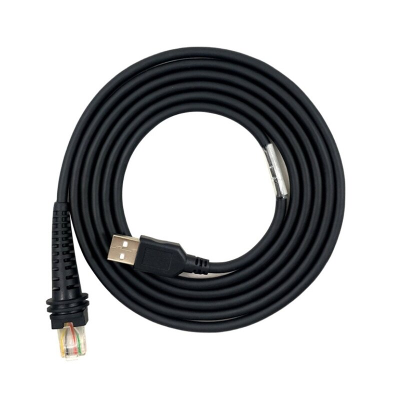 Кабель-удлинитель для сканера штрих-кодов длиной 300 см от RJ45 до USB 2.0 из ПВХ, подходящий для улучшения передачи данных