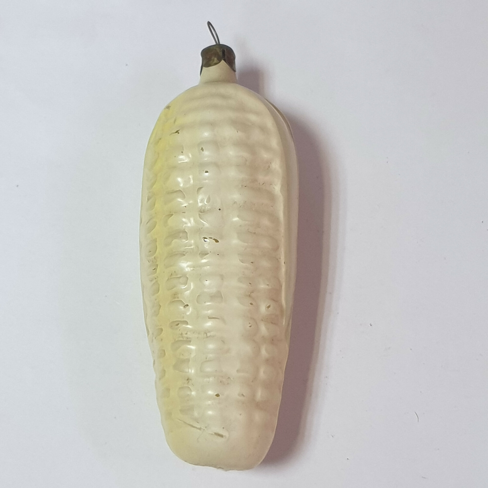 Елочная игрушка Кукуруза. Стекло. Винтаж СССР