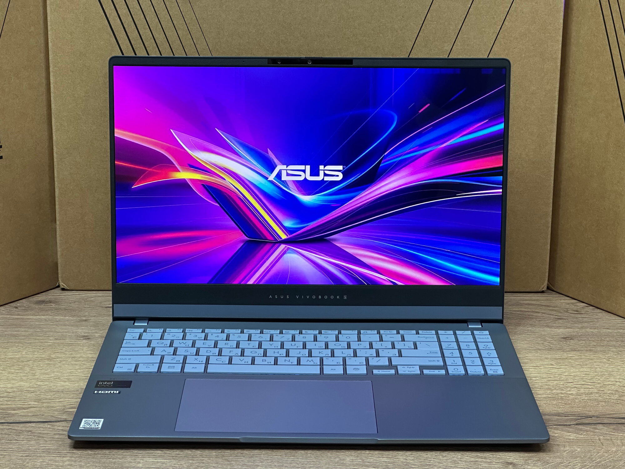 ASUS Vivobook Pro 15, Ultra 7 155H, 32GB DDR5, 1TB SSD, ARC 4GB, 15,6 2.8K OLED, Win 11, Русская клавиатура