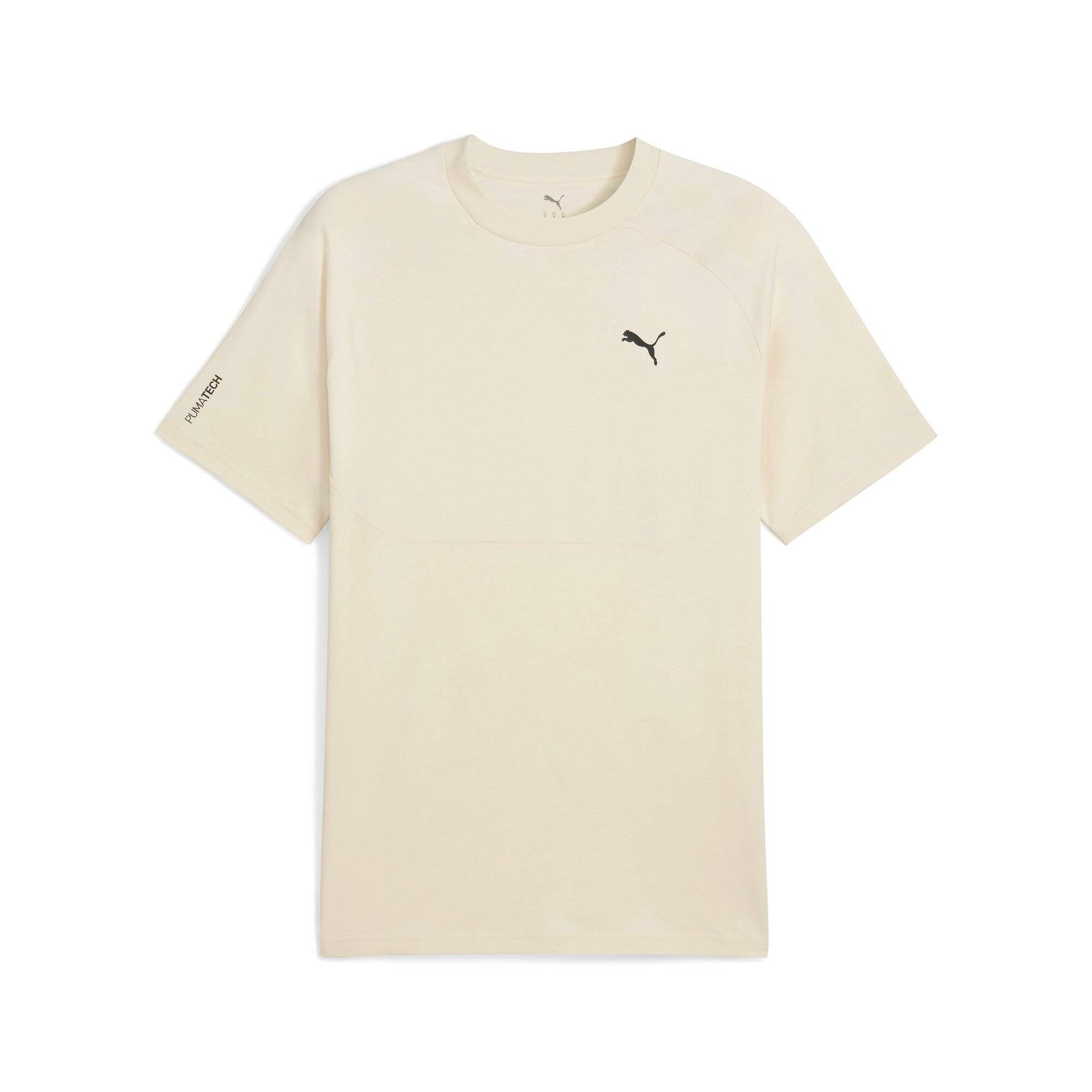 Футболка PUMA PUMATECH Tee, размер L, бежевый — фото 1