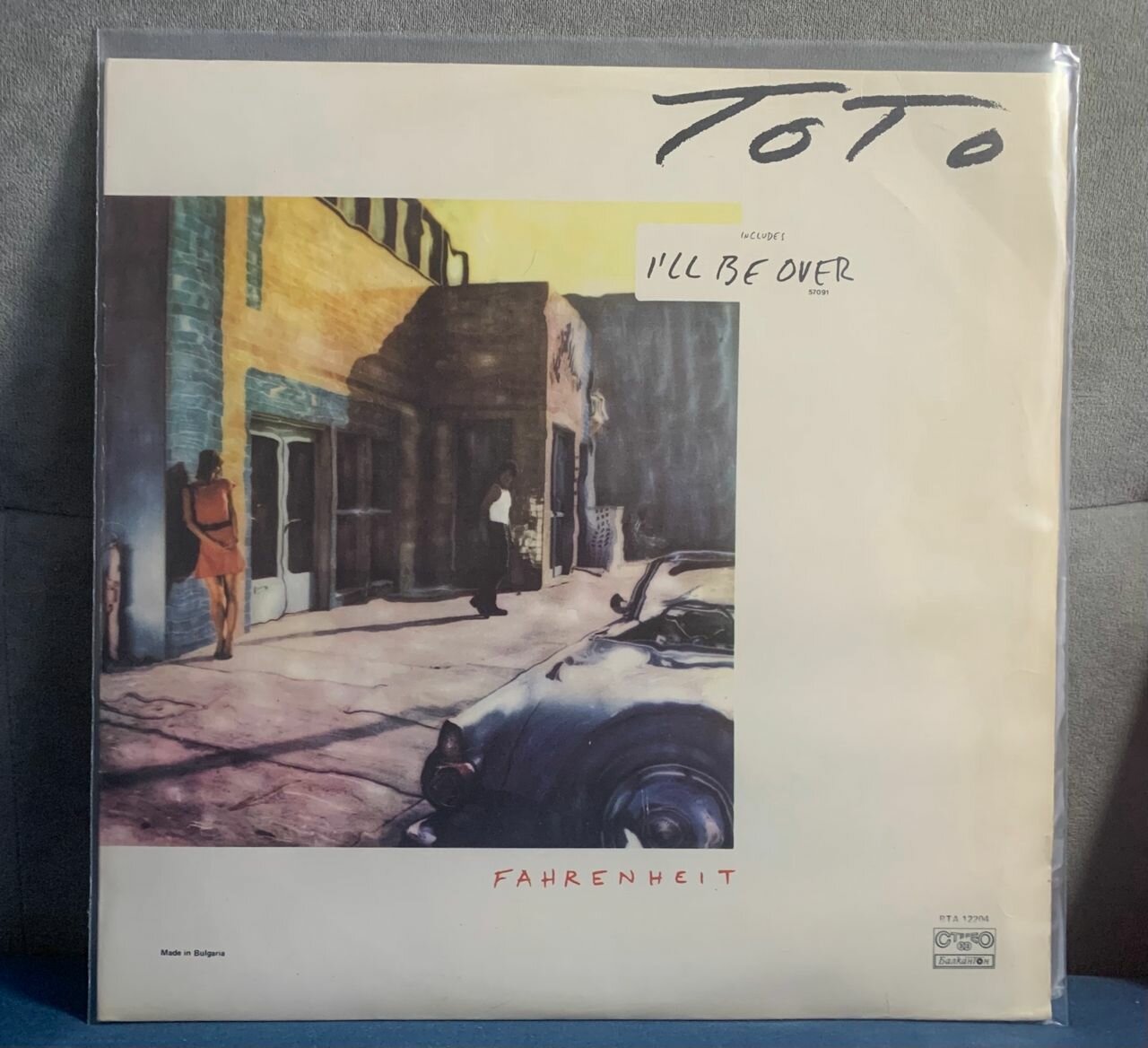 Toto - Fahrenheit, Виниловая пластинка LP, EX/NM