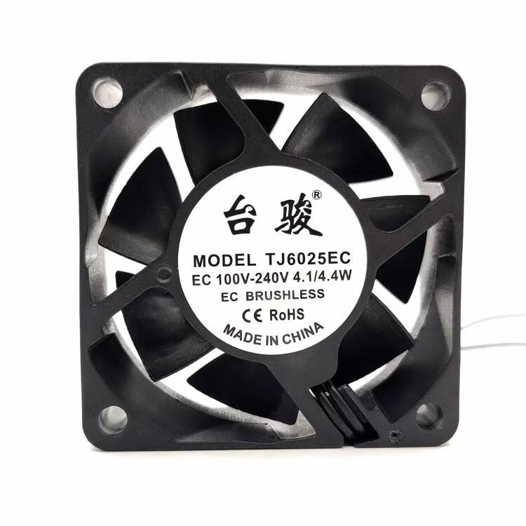 TJ6025EC 60*60*25mm EC100-240V охлаждающий вентилятор
