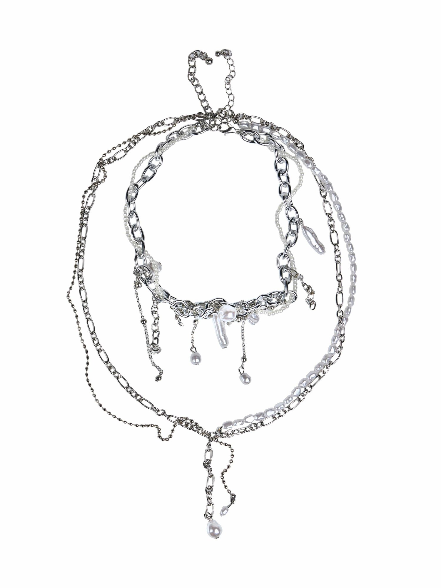 Колье, жемчуг барочный