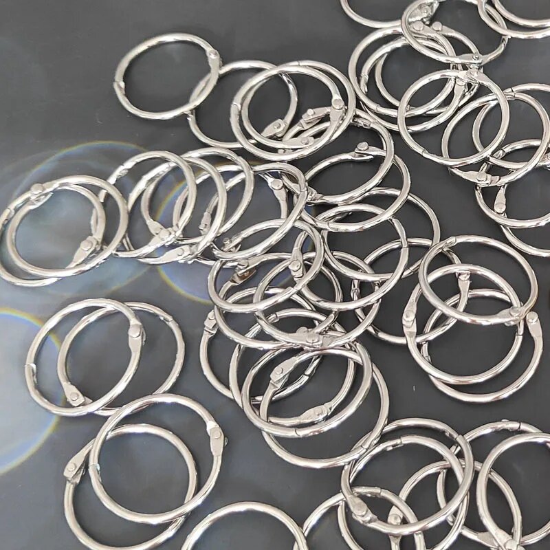 Металлические кольца для переплета CJEC 25-30 мм Silver 30mm