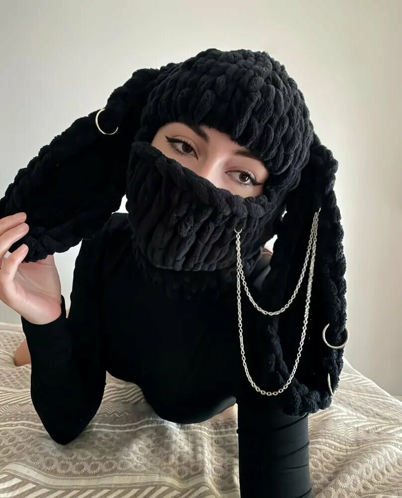 Балаклава с ушками CHac балаклава с ушками