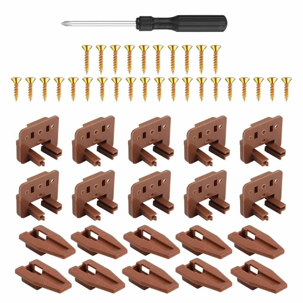 Пластиковые центральные направляющие для ящиков