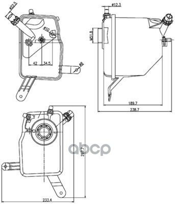 Расширительный бачок Mahle/Knecht арт. CRT205000S