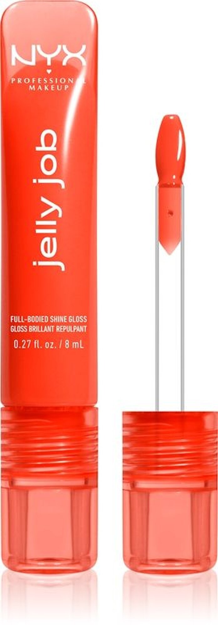 NYX Блестящий блеск для губ с эффектом придания объема Jelly Job 7,5 мл оттенок Ya Jelly