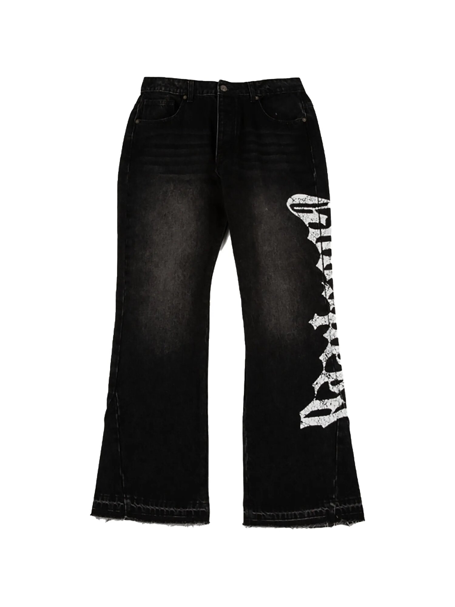 Джинсы  OG-logo flared jeans