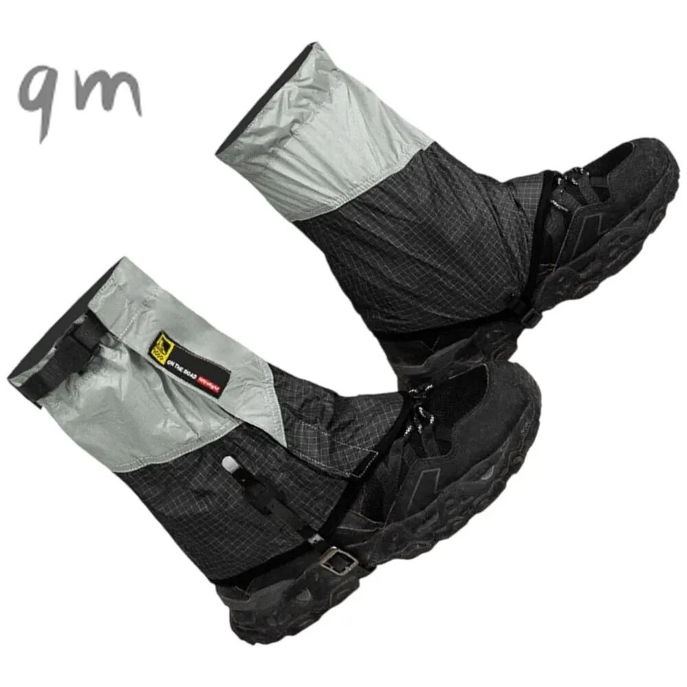 Чехол для лыжных ботинок, серый, нейлон, для горных лыж, влагонепроницаемый, компрессионные ремни