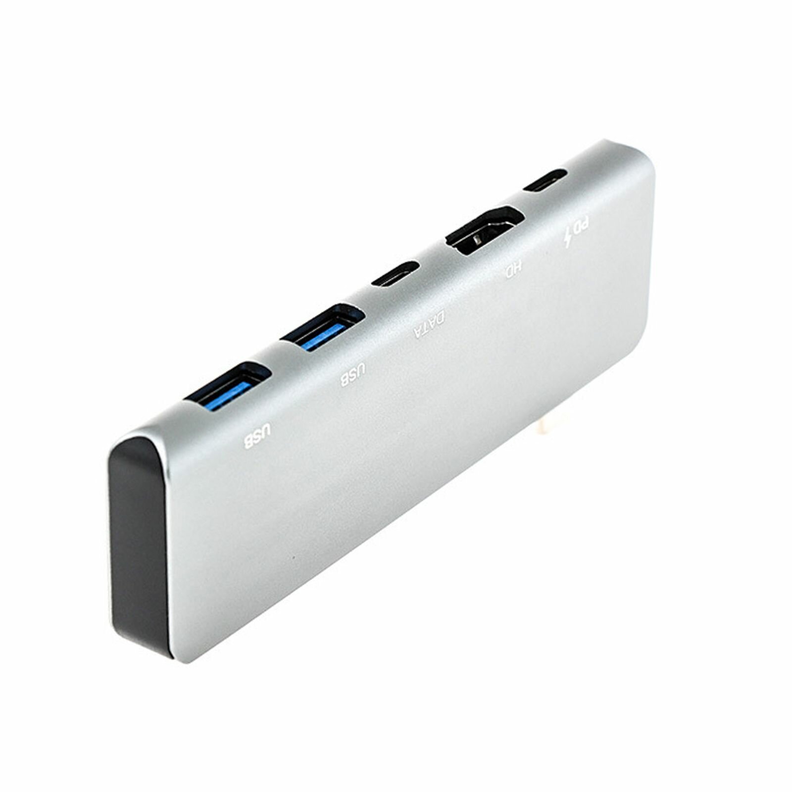 Компактный 5-канальный USB-C-адаптер с быстрой загрузкой и подключением к HDTV