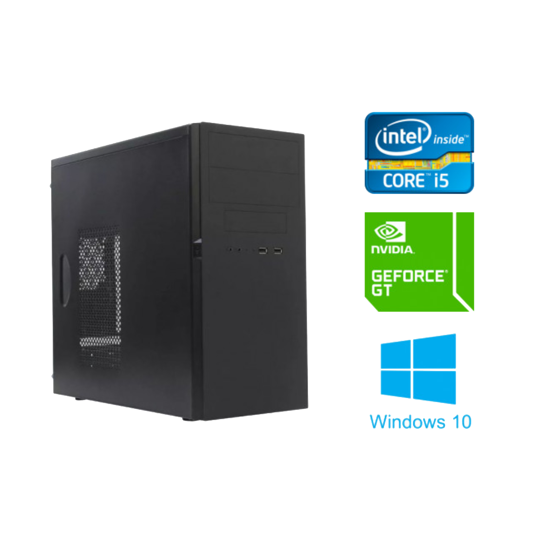 Системный блок TopComp WO 31997626 Intel Core i5 2400/Intel H61/4 Гб/HDD500 Гб/NVIDIA GeForce GT 710/Win10 pro