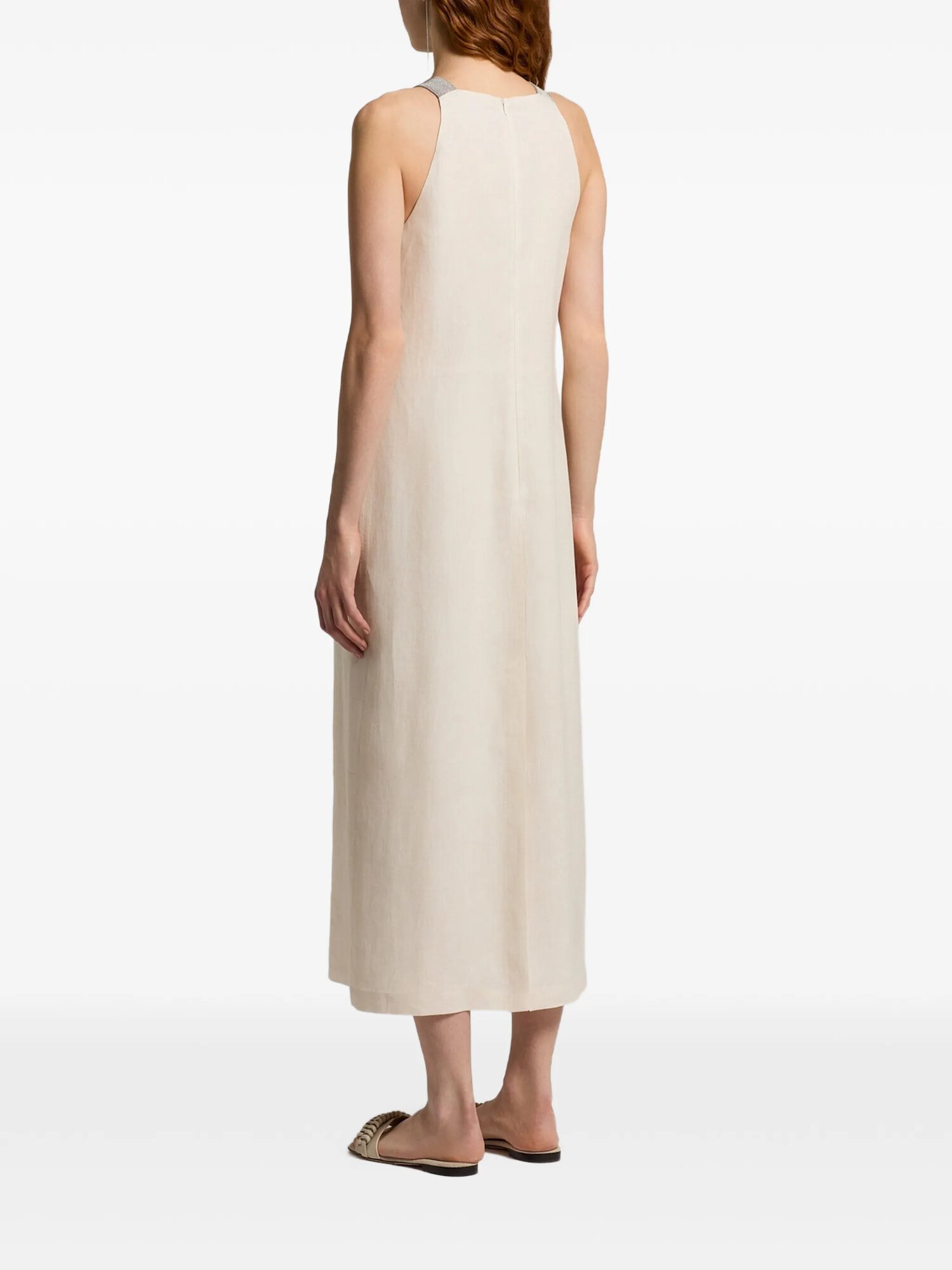 Платье PESERICO Halterneck keyhole dress, размер 38, разноцветный — фото 1