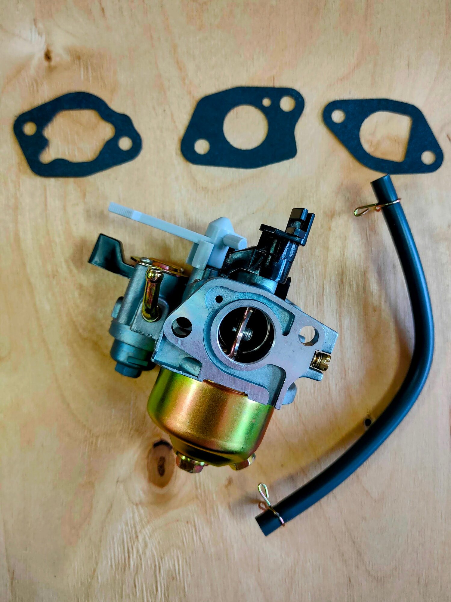 Карбюратор Lifan 168F-2, 170F (с бензокраном и фильтром-отстойником)