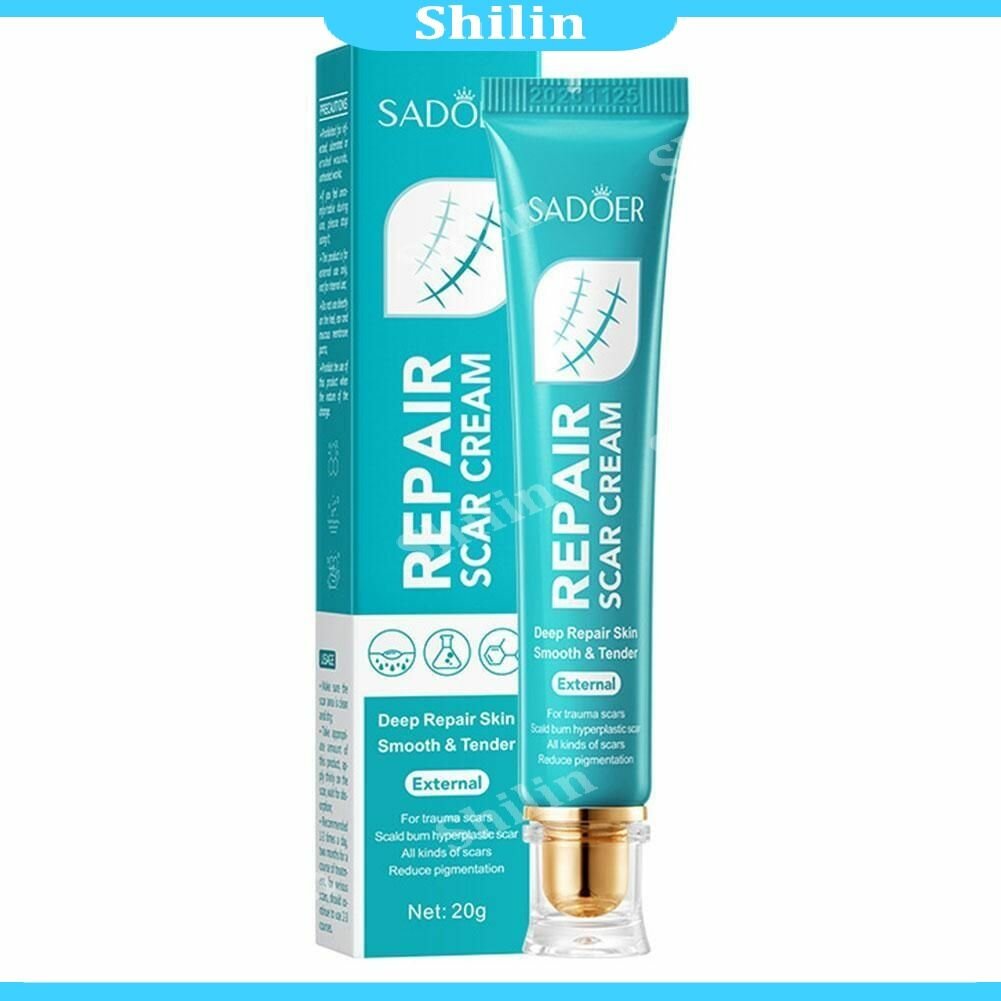 Крем-гель от шрамов, рубцов, растяжек, травм и пигментации, мазь от следов прыщей для лица и тела-DKD-CJ0828