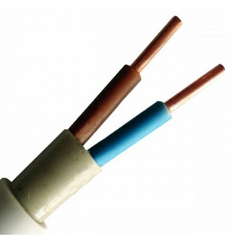 Кабель силовой Электрокабель НН NUM-O, 2х2.5 мм2, поливинилхлорид