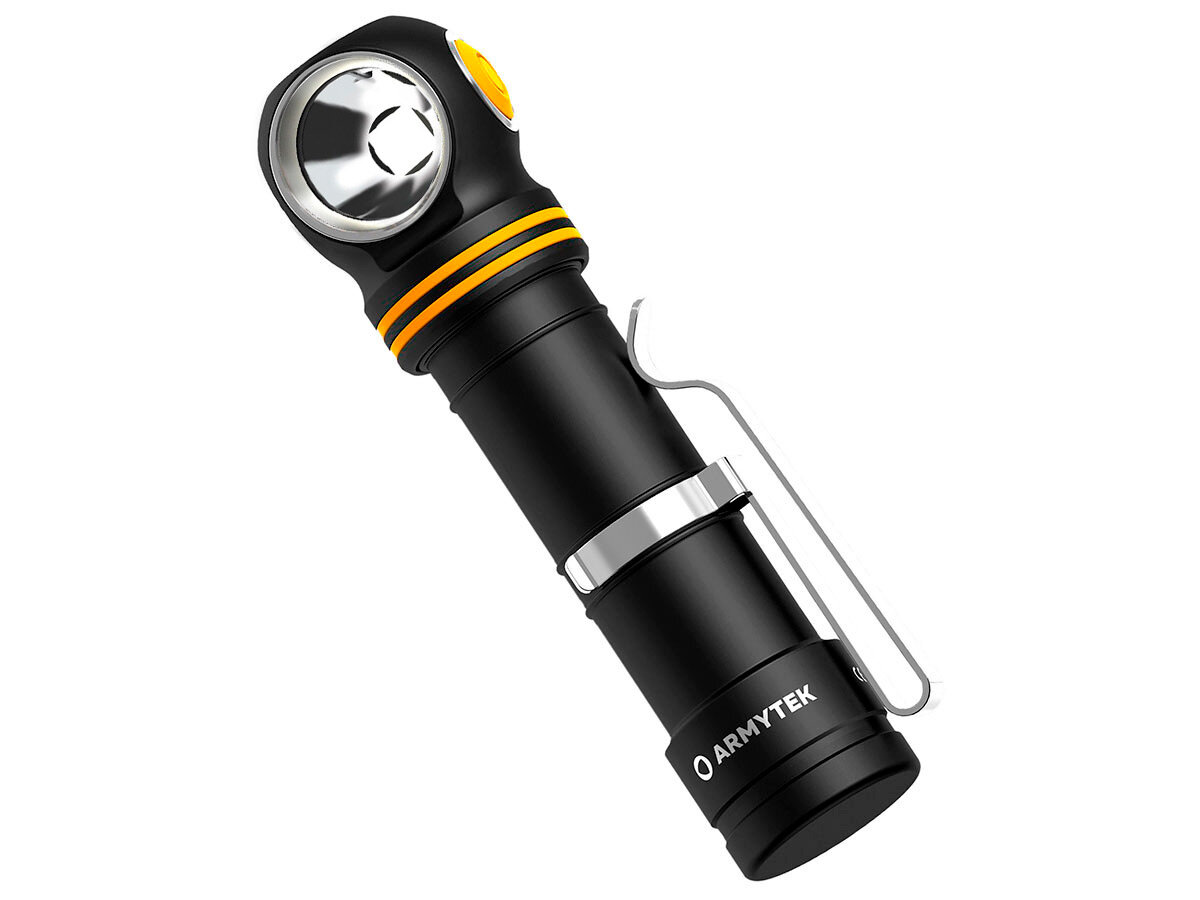 Фонарик налобный аккумуляторный Armytek Elf C2 Max LR USB-C 4500 люмен дальнобойный свет белый