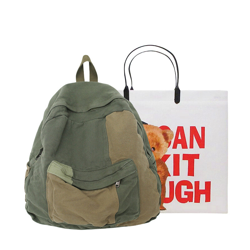 Рюкзак унисекс Worm's Home Regular 5617971 Army Green/Red/Yellow/Black/Blue