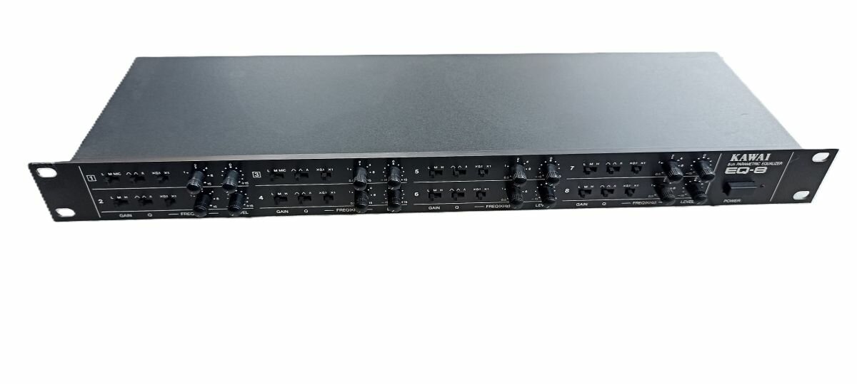 Kawai EQ-8 параметрический 8 канальный рэковый эквалайзер