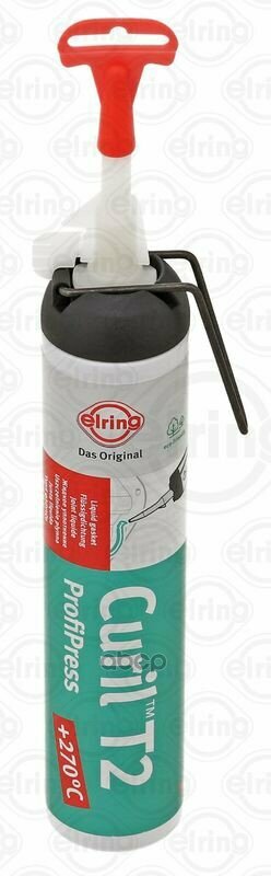 Герметик зеленый Curil T2 Profipress 200мл, от -55С до 250С Elring арт. 471.181