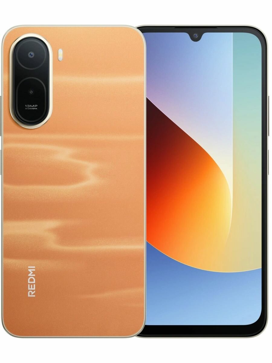 Смартфон Xiaomi Redmi A7 Pro 128Gb 4Gb оранжевый 3G 4G 2Sim 6.9" IPS 720x1600 And16 13Mpix 802.11 a/