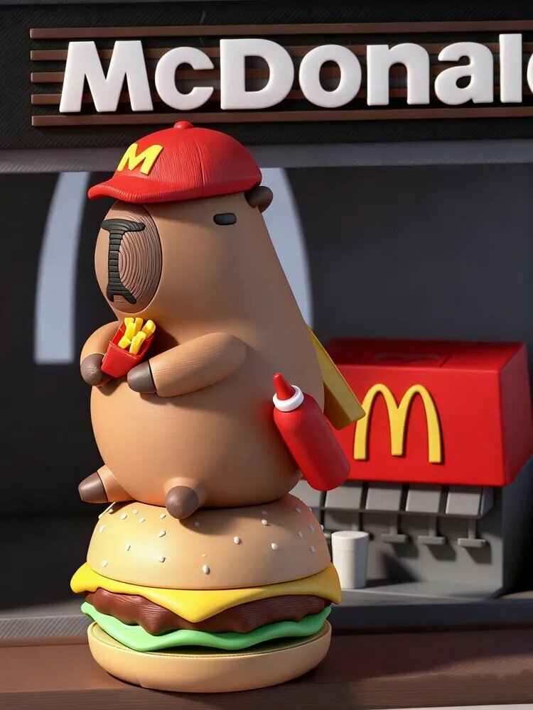 Игрушка для сборки Capibala Макдональдс ручной работы