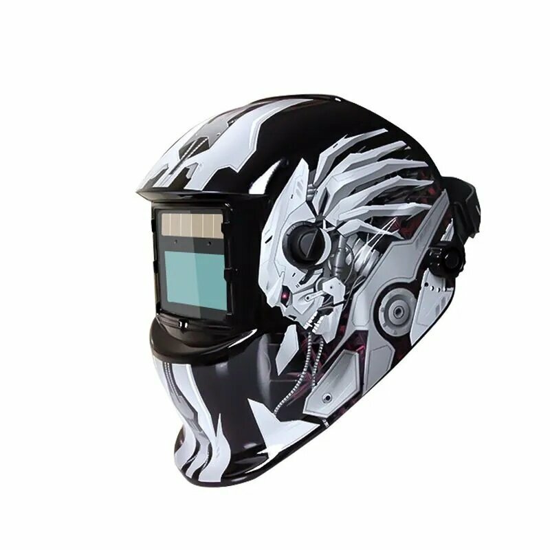 Маска сварочная, Большой цветной экран, Предпочтительное рабочее оборудование для сварщиков 100 x 90 мм, DIN 4/5-13 (с внешней регулировкой)