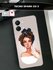 Чехол на Tecno Spark Go 3 / Текно Спарк Го 3 с принтом Девушка с фраппе