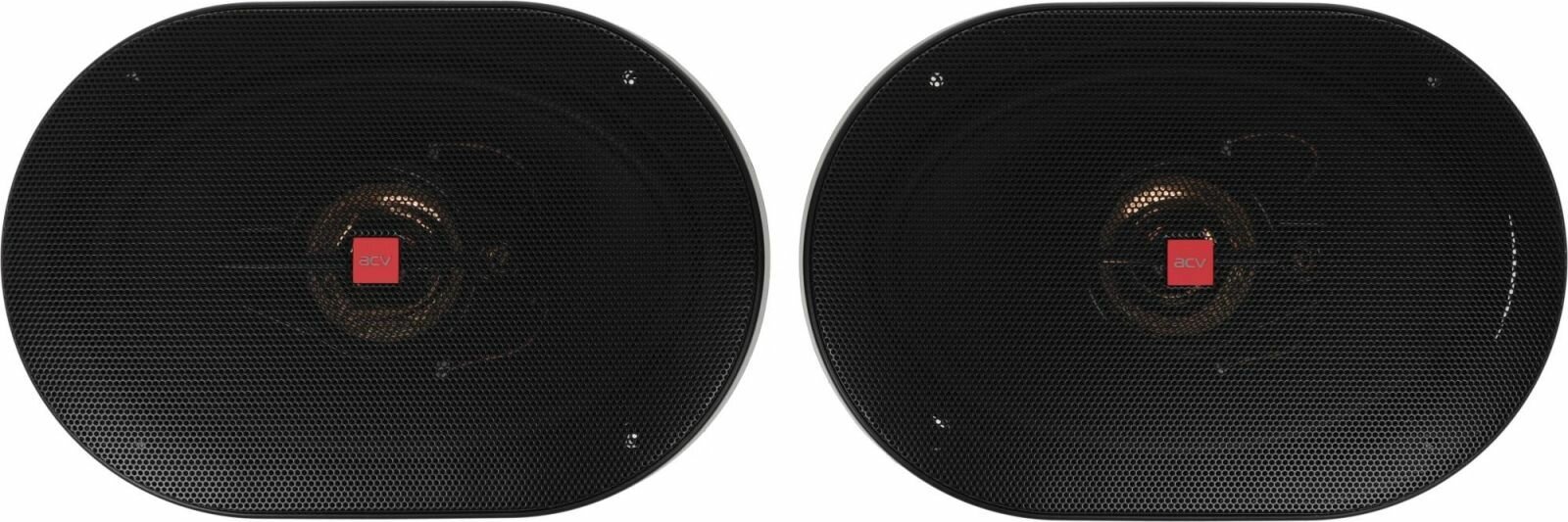 Колонки автомобильные ACV PB-693G 240 Вт, 88дБ 4Ом 16x23см, 6x9 дюйм, комплект: 2 колонки коаксиальные трехполосные (39795)