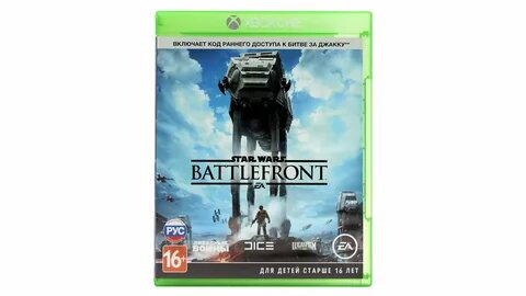 Игра Star Wars: Battlefront (XBOX One, русская версия) Electronic Arts Blu-ray диск 16+ уценка