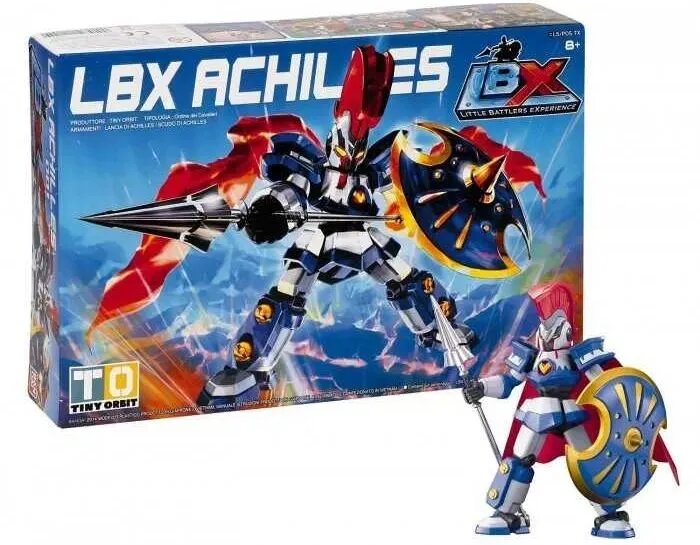 Робот Bandai WARS LBX 001 ACHILLES Конструктор пластиковый для мальчика