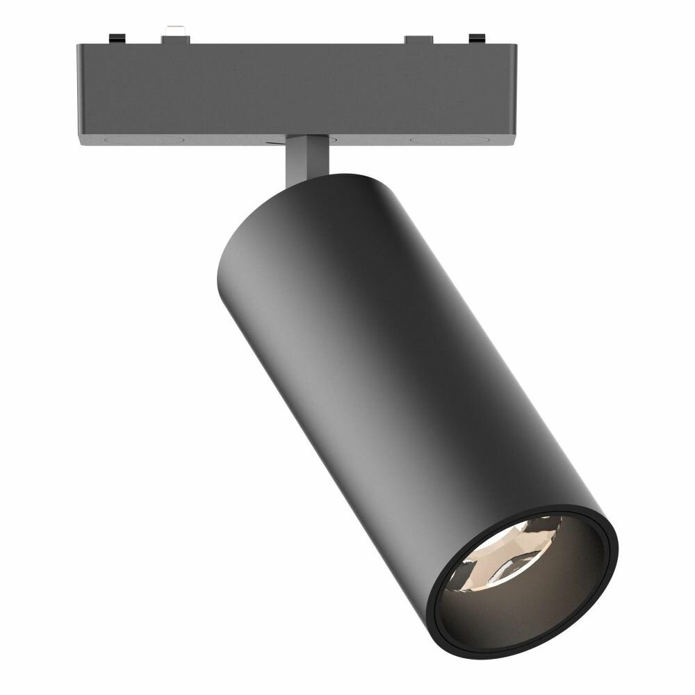 ST677.446.18 ST-Luce Магнитный трековый светильник Черный LED 1*18W 4000K 1 060Lm Ra>90 IP20 D55xH135 48V.