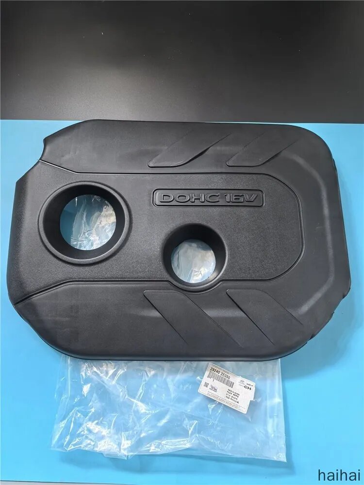 Дефлектор капота 292402E050 для Hyundai Sonata 8th IX35 Mistra Kia K4 K5 Sportage R G4NA NU2.0 G4NB NU1.8 черный — фото 1