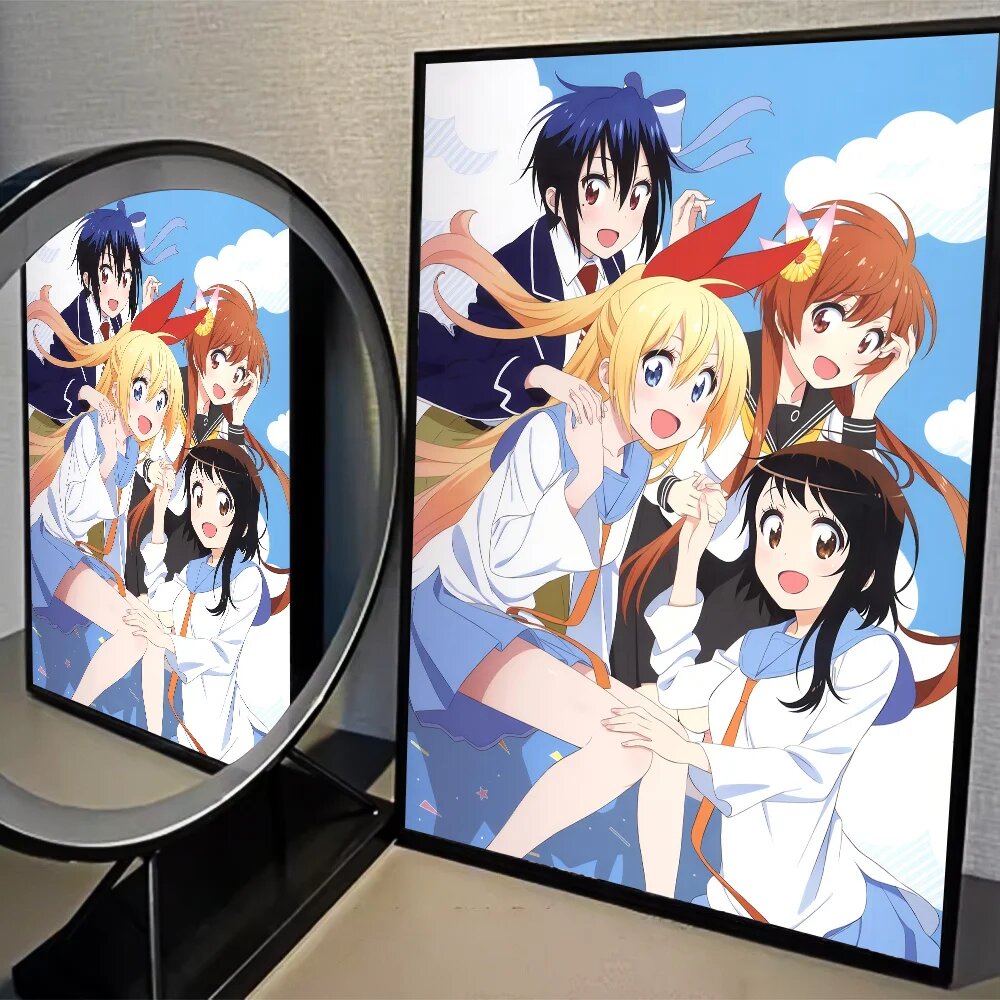 Постер Nisekoi 21x30см, цвет HEI-1, без рамки