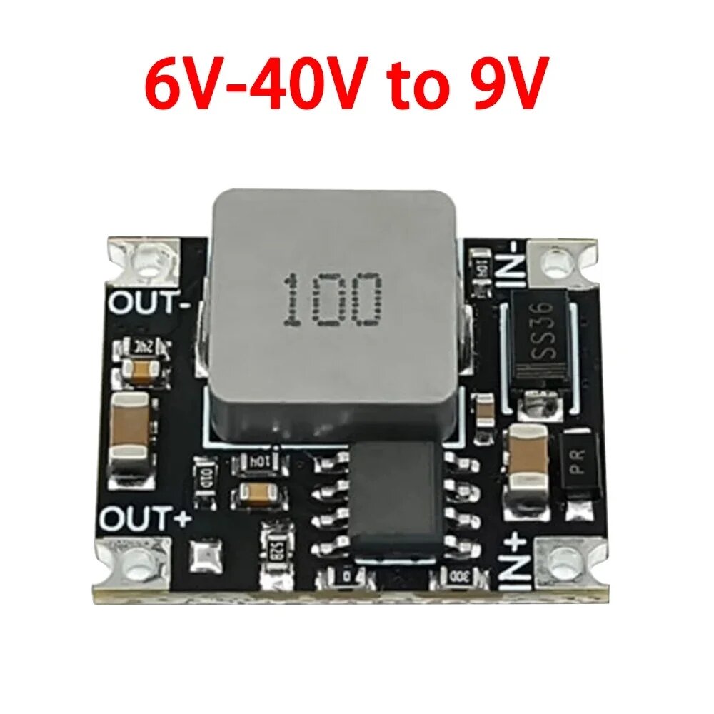 DC-DC понижающий преобразователь 6V-40V to 9V 3A