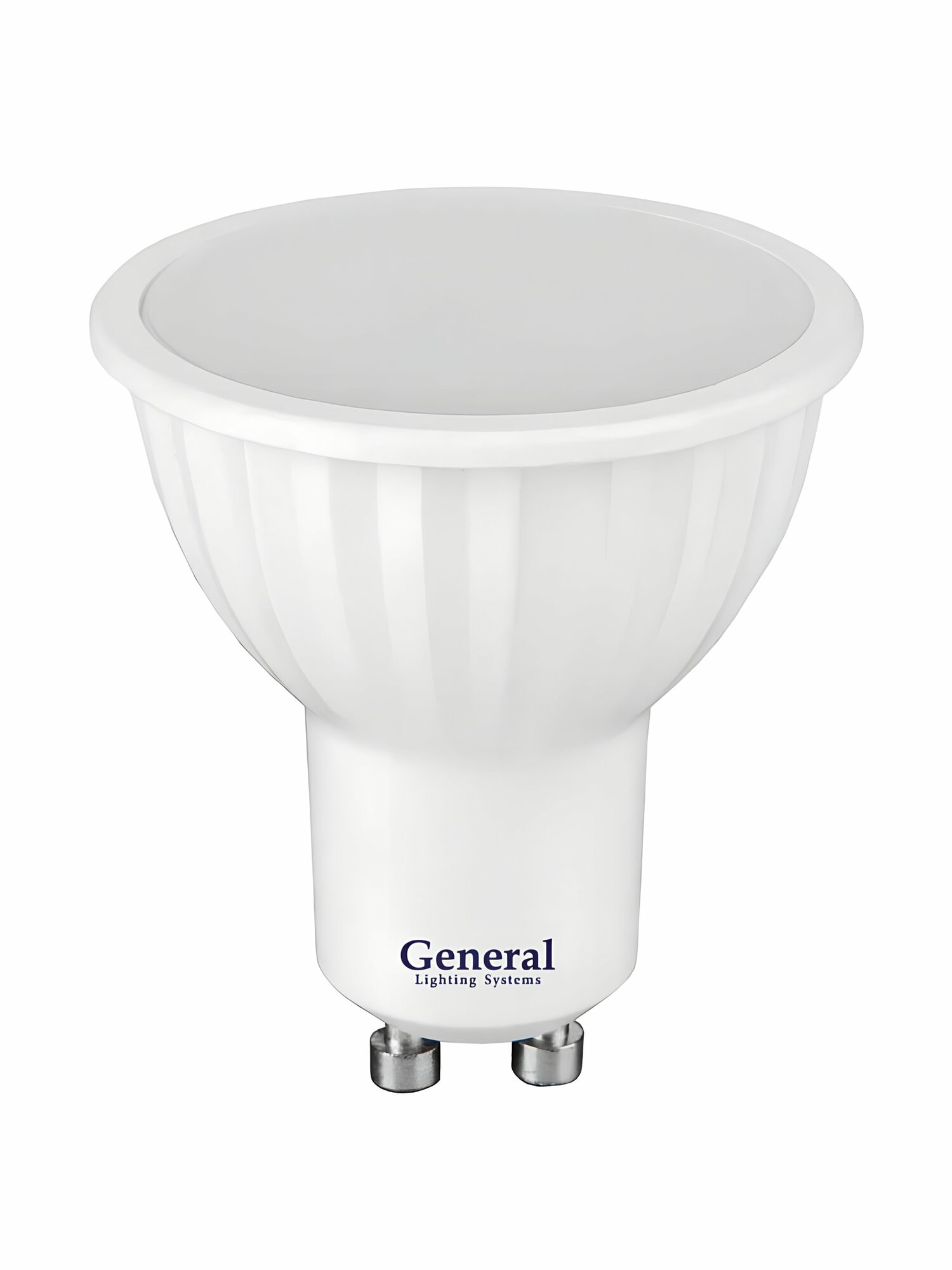 Лампа светодиодная GU10, 10 Вт, 230 В, 6500 К, свет холодный белый, General Lighting Systems, GLDEN-MR16