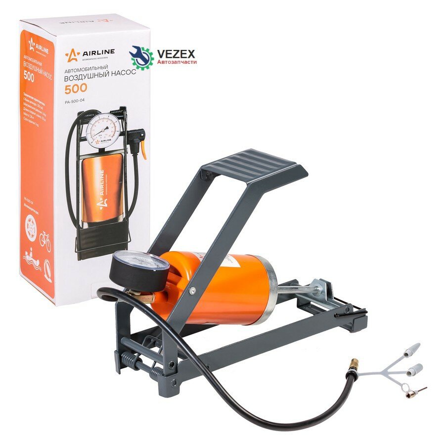 AIRLINE PA-500-04 Насос для подкачки шин