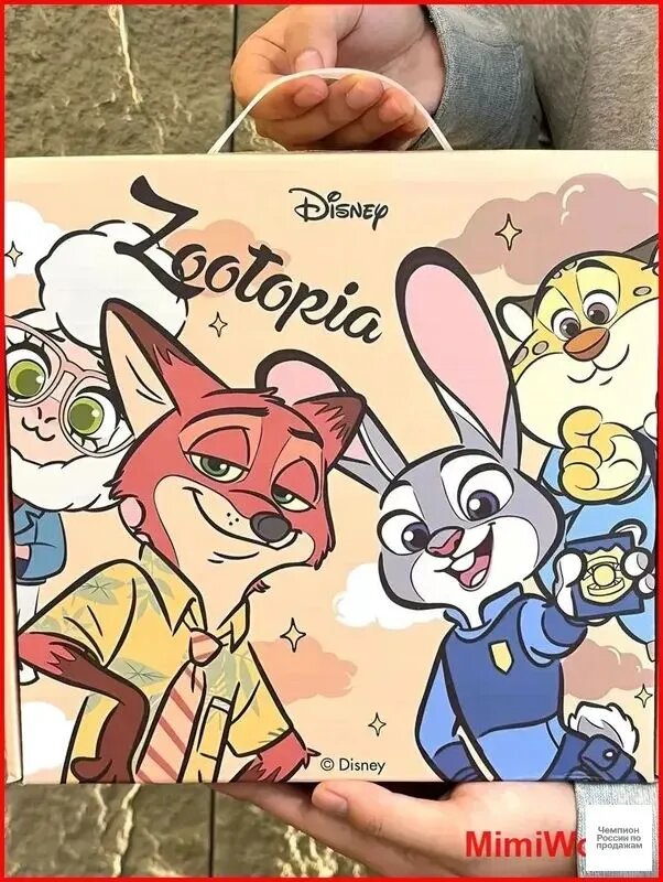 Миски для еды Disney Зверополис 4 шт. керамика для детей и взрослых — фото 1