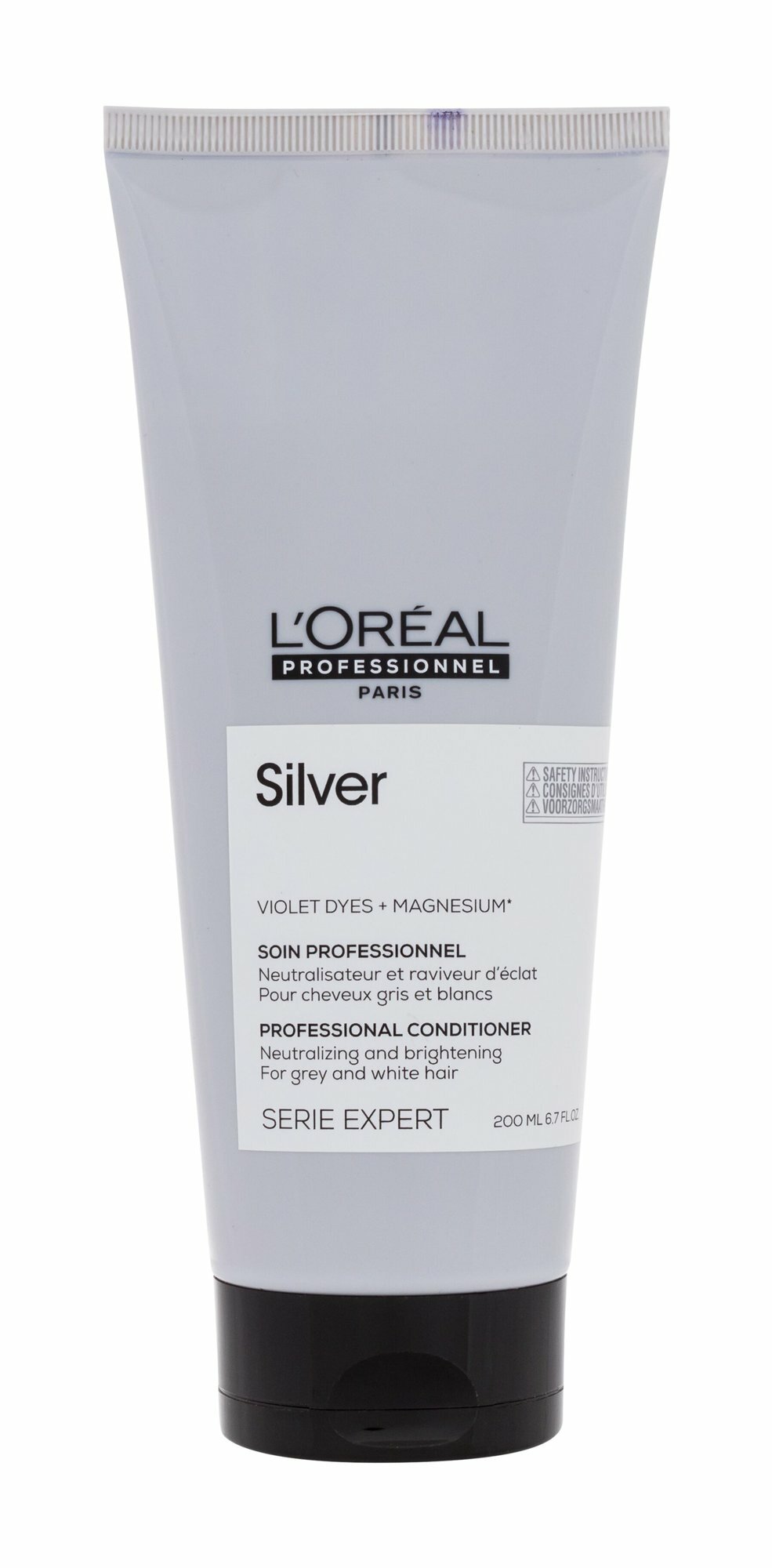 Кондиционер LOREAL PROFESSIONNEL для седых и обесцвеченных волос Silver, 200 мл