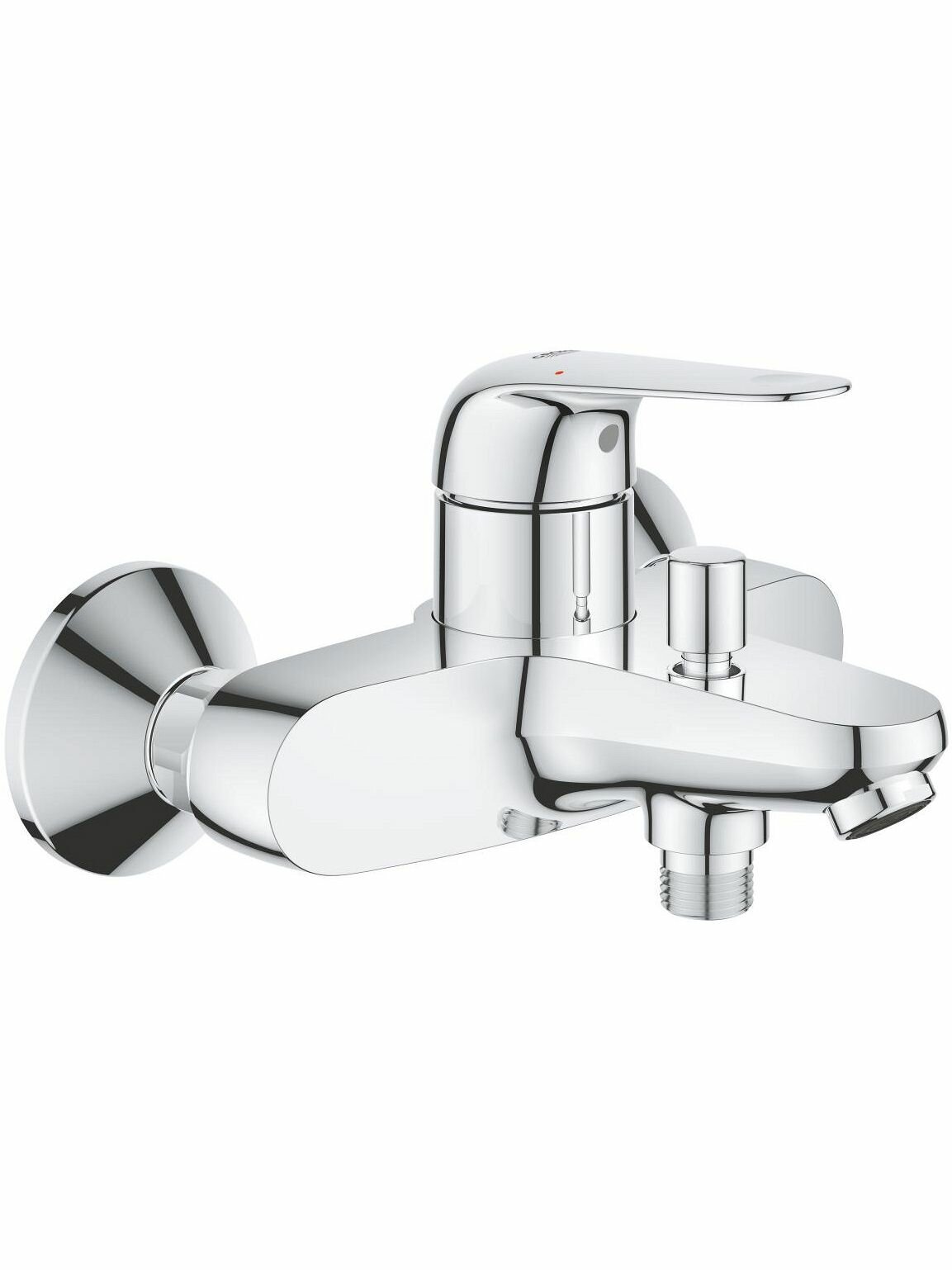 Смеситель для ванны с душем GROHE EUROECO 32743001 (хром, L-16)