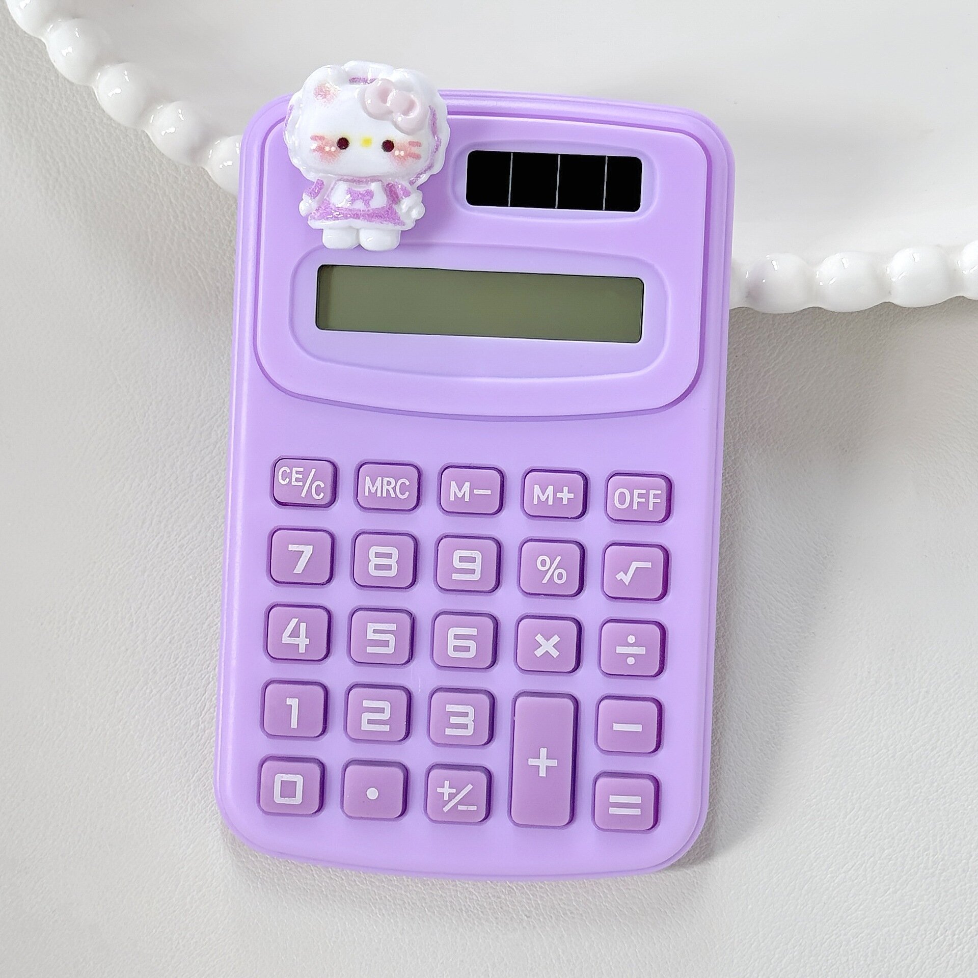 Милый мультяшный помощник, компьютерный студент, офисный высококачественный портативный маленький точный калькулятор